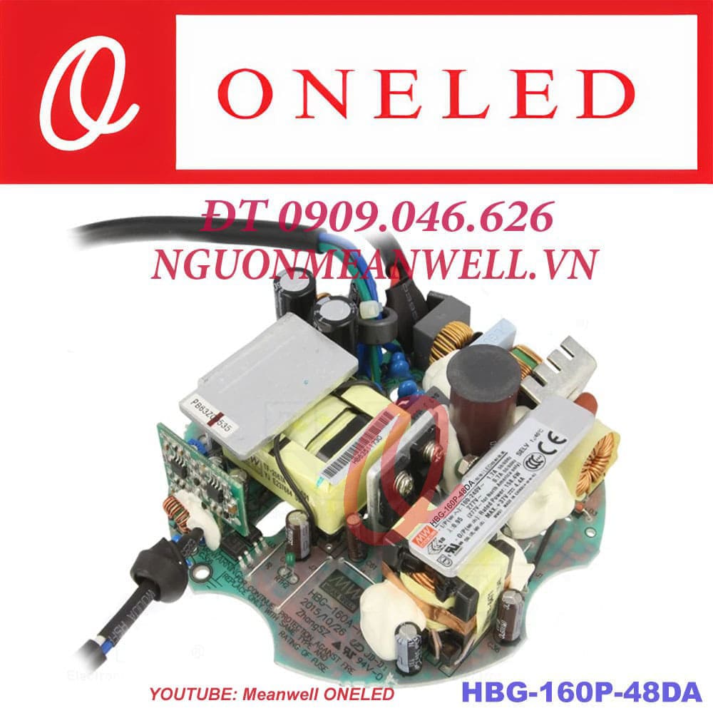 Bộ Nguồn Dạng Tĩnh HBG-160P-48DA - Meanwell 0909153888 HCM HN