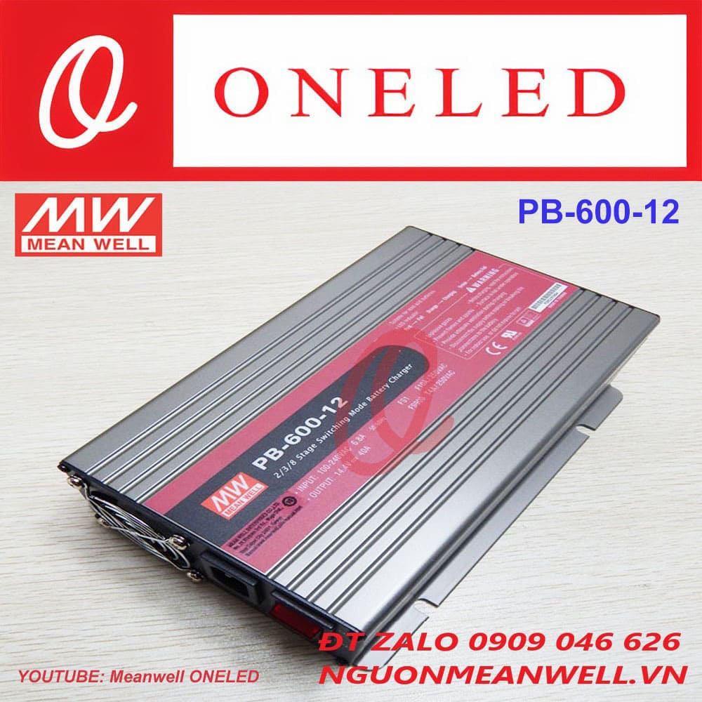 Bộ Nguồn Dạng Tĩnh PB-600-12 - Meanwell 0909153888 HCM HN