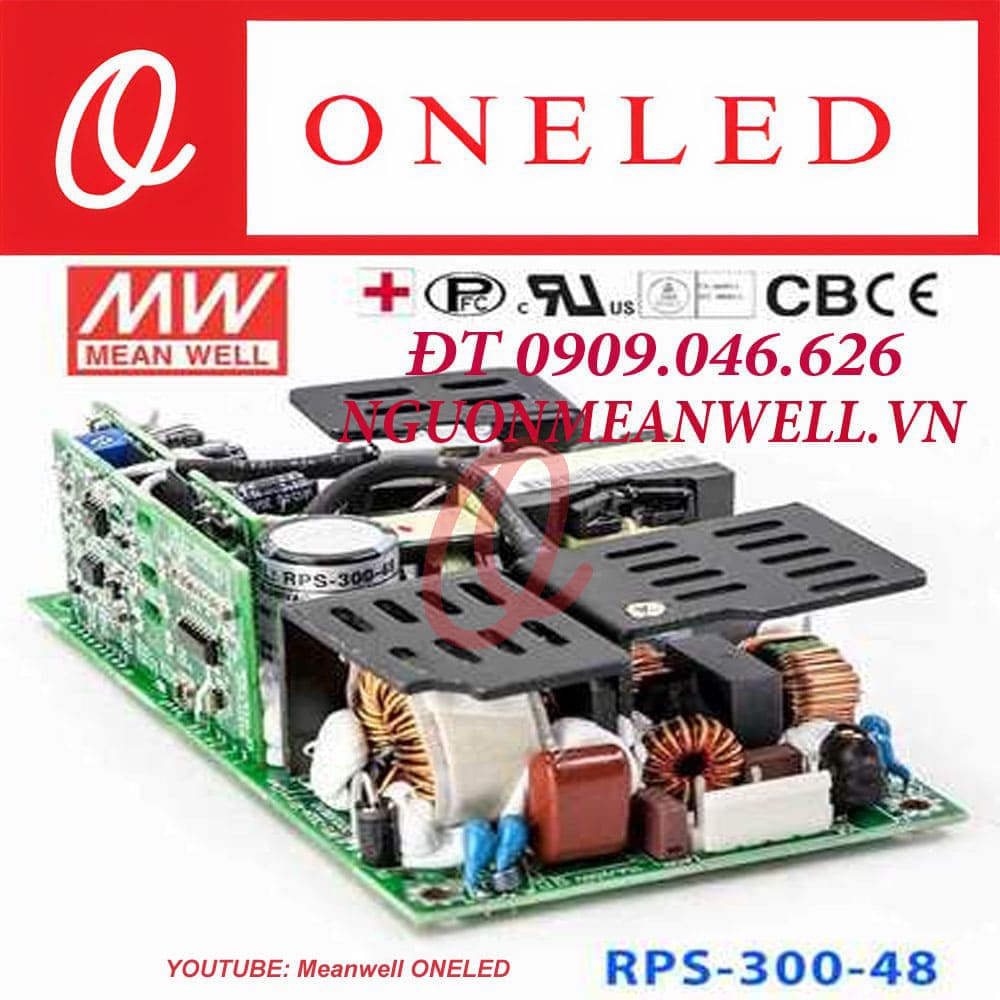 Bộ Nguồn Dạng Tĩnh RPS-300-48 - Meanwell 0909153888 HCM HN