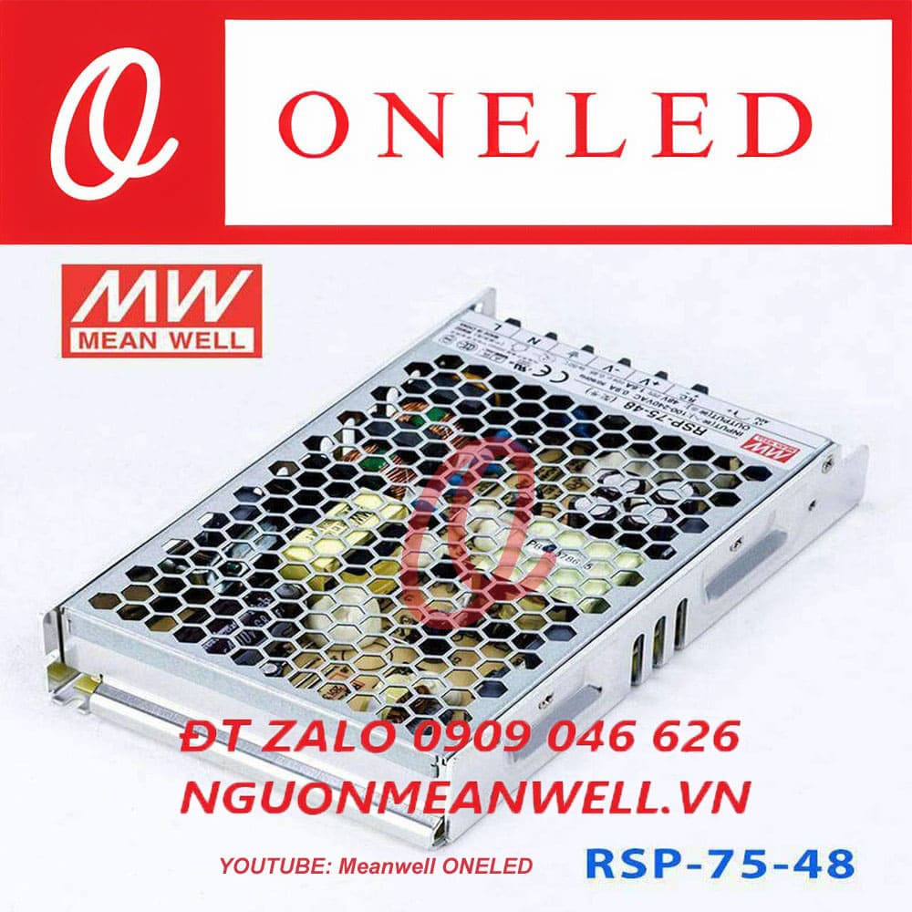 Bộ Nguồn Dạng Tĩnh RSP-75-48 - 0909153888 Meanwell HCM Hà Nội
