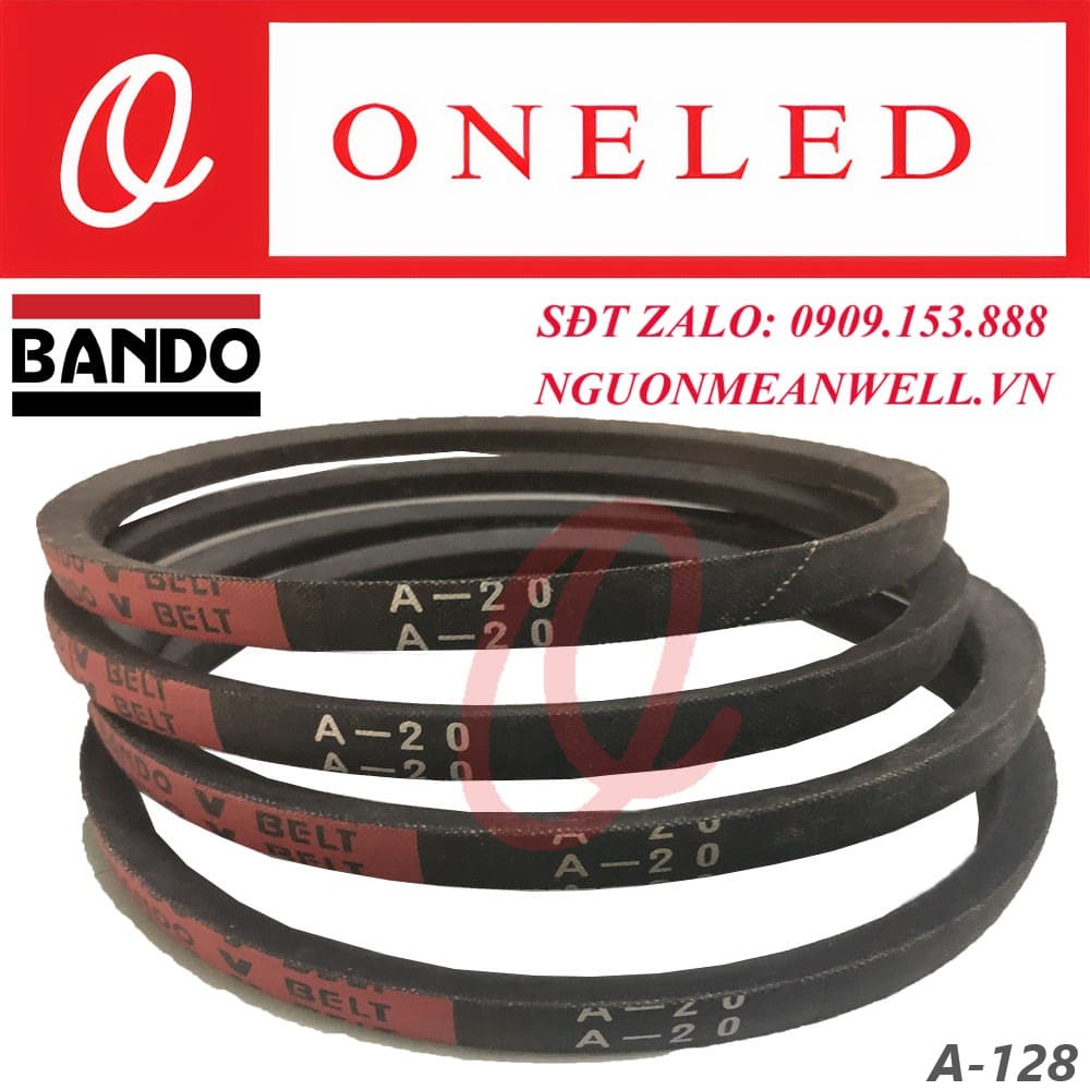 Dây Curoa A128 BANDO - 0909153888 SUNDT Sanlux TOYO