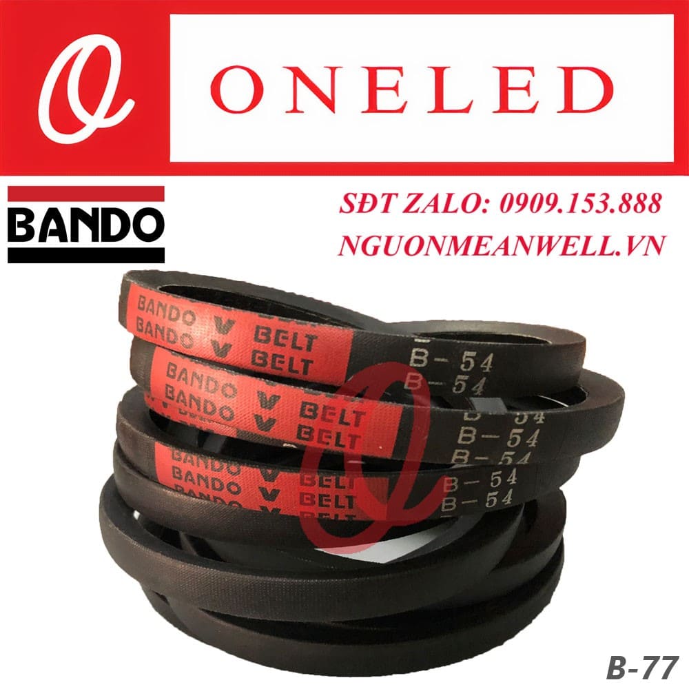 Dây Curoa B77 BANDO - 0909153888 SUNDT Sanlux TOYO
