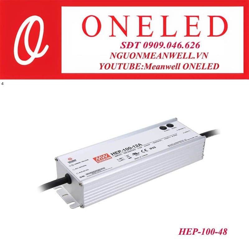 Bộ nguồn dạng tĩnh HEP-100-48 - Liên hệ Mua Hàng